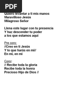 Acordes y letra de "Vamos a Cantar" | PDF