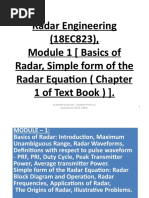Types of Radar Scanning Techniques | PDF | Radar | Military Technology