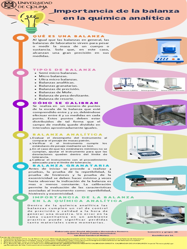 Importancia de la balanza en química | PDF | Calibración | Balanza