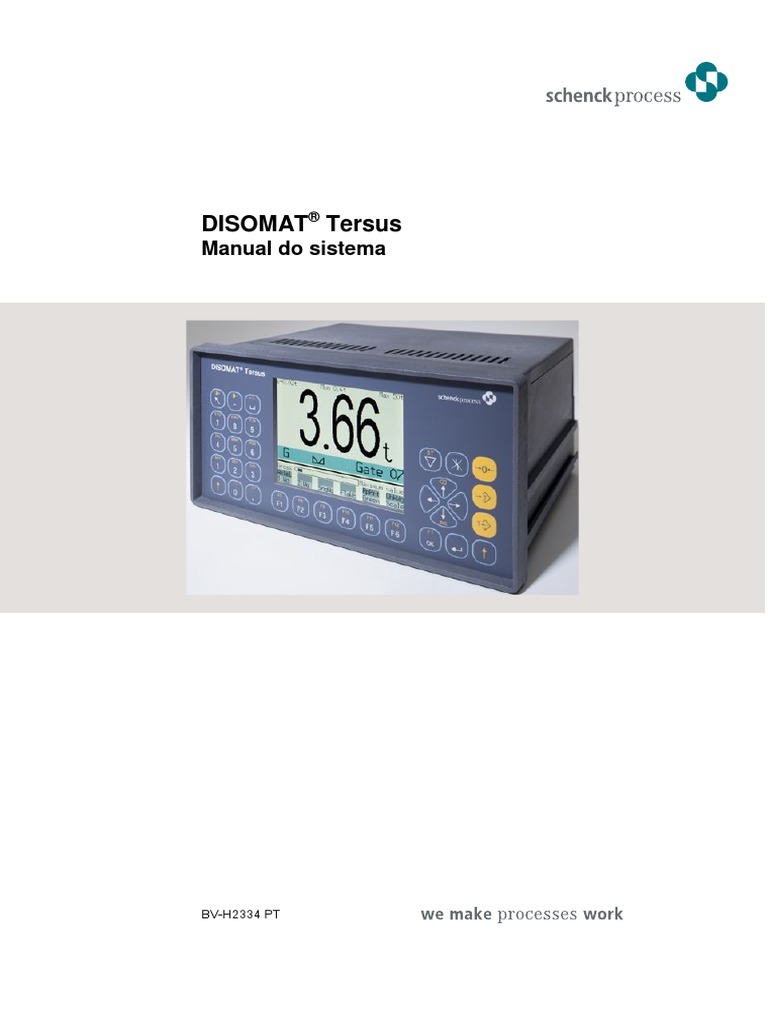 Disomat Tersus - Manual Do Sistema - Português | PDF | Fonte de energia ...