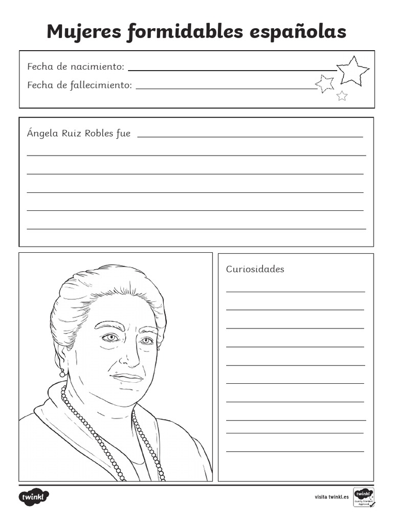 Ficha de Actividad Mujeres Formidables de La Historia PDF | PDF
