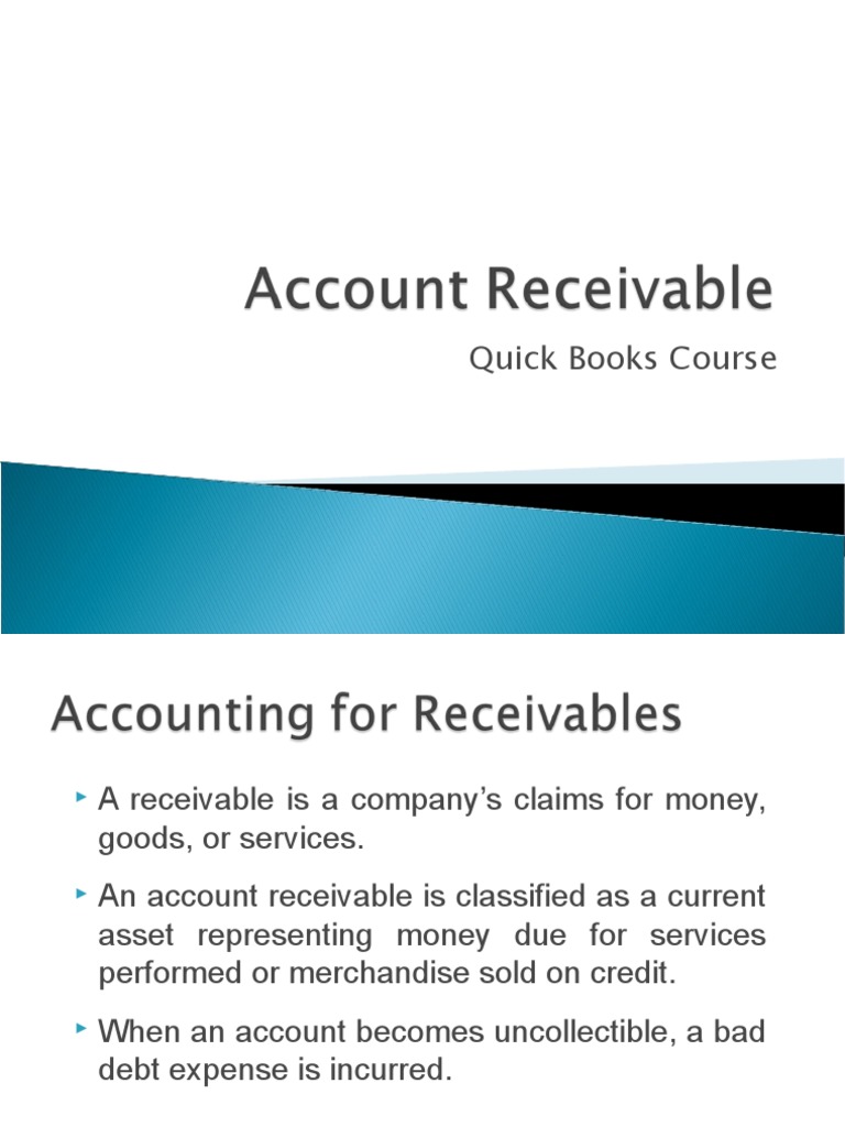 Accounts Receivable | PDF | Bad Debt | Interest