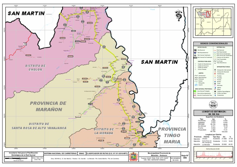 Hoja de Ruta - HU-505 - A2 | PDF