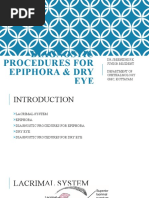 Jones Dye Test & Dye Disappearance Test-1 | PDF