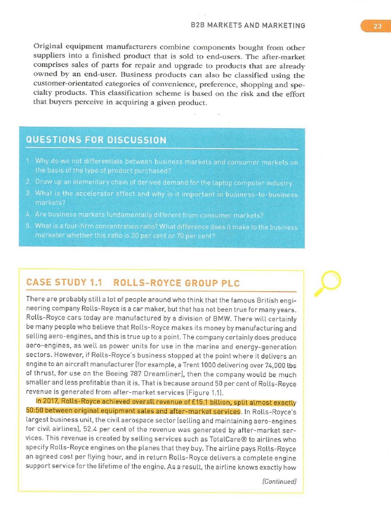 Rolls Royce Case Study | PDF