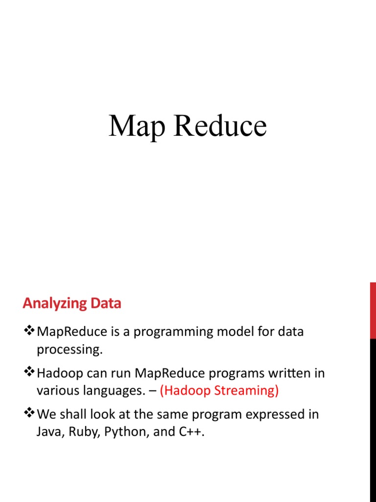 Unit III EBDP 2022 | PDF | Map Reduce | Apache Hadoop