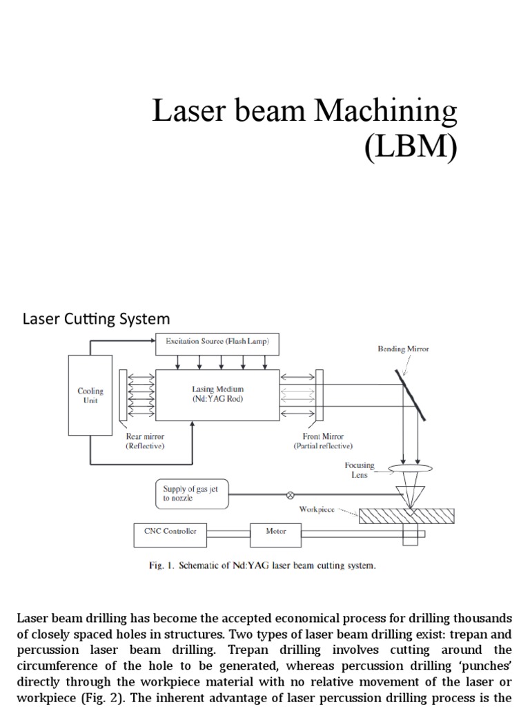 Laser Beam Machining | PDF | Laser | Machining