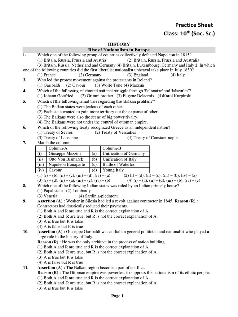 History Objective | PDF | History