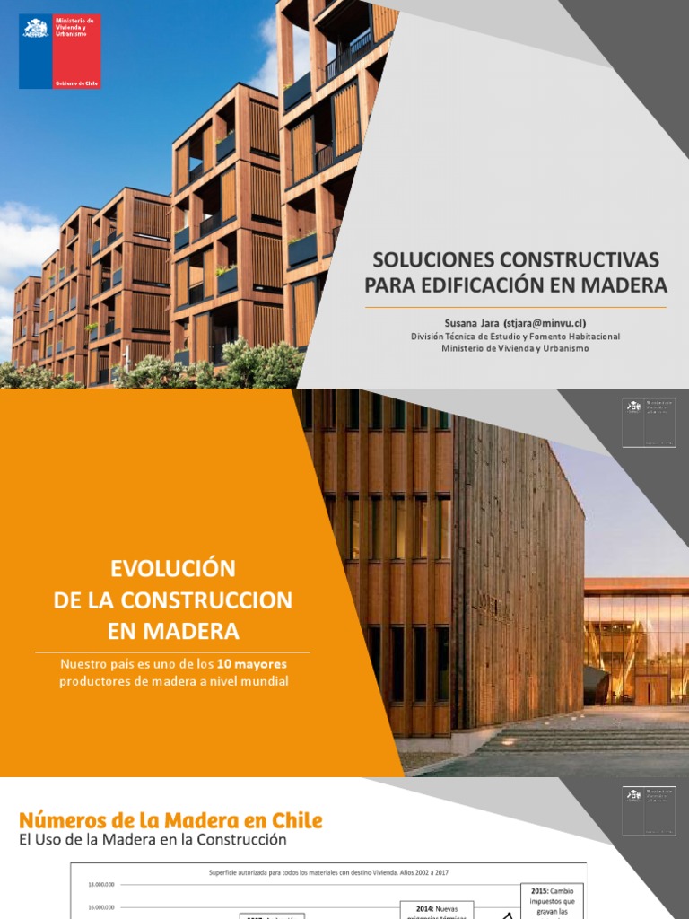 Los Alcances de Las Soluciones Constructivas en Madera Susana Jara PDF | PDF | edificio | Ingeniería