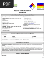 MSDS of Common Cements - Jan 2024 | PDF | Cement | Dermatitis