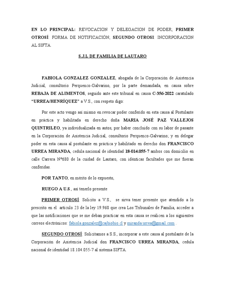 REVOCA_Y_DELEGA_PODER | PDF