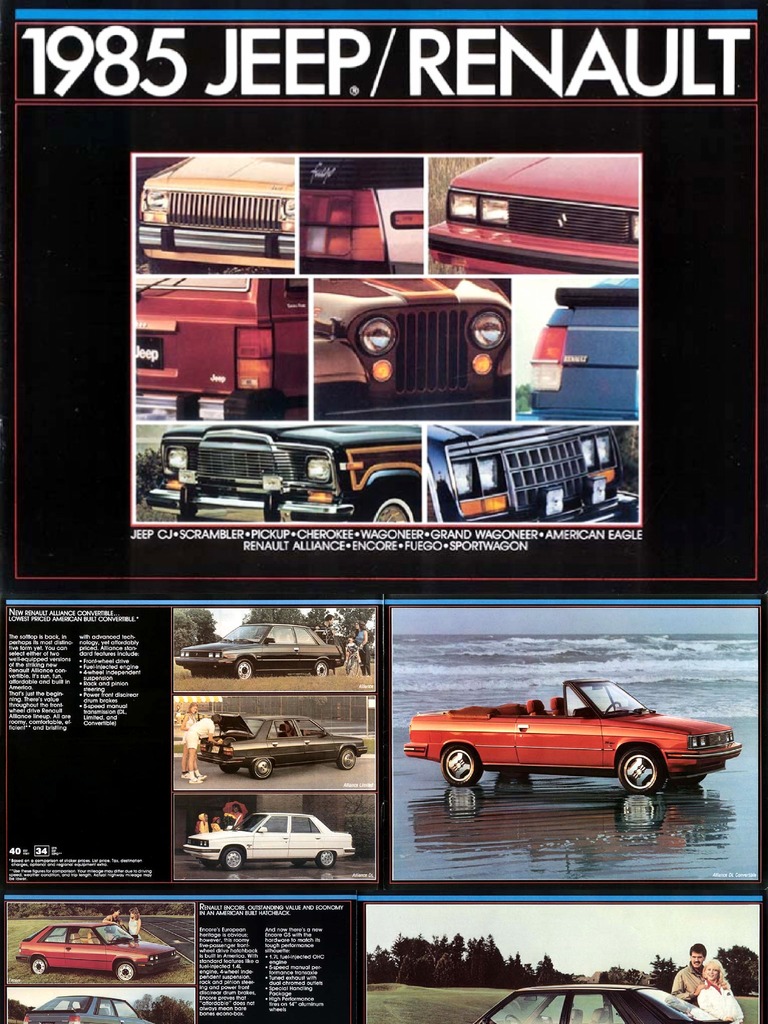 AMC Brochure 1985 PDF | PDF