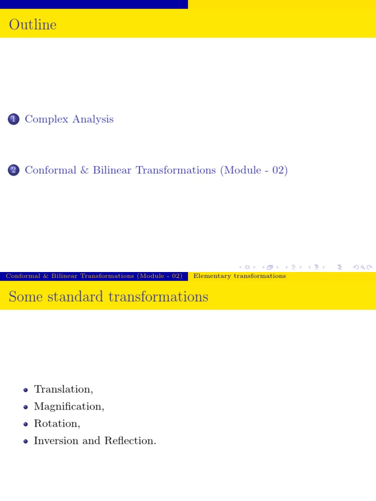 2-Module-2 Bilinear Transformations-05-02-2023 PDF | PDF | Mathematical Concepts | Differential ...