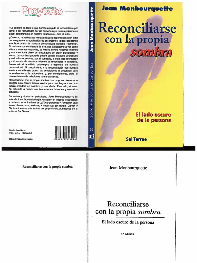 Reconciliarse Con La Propia Sombra-Jean Monbourquette | PDF