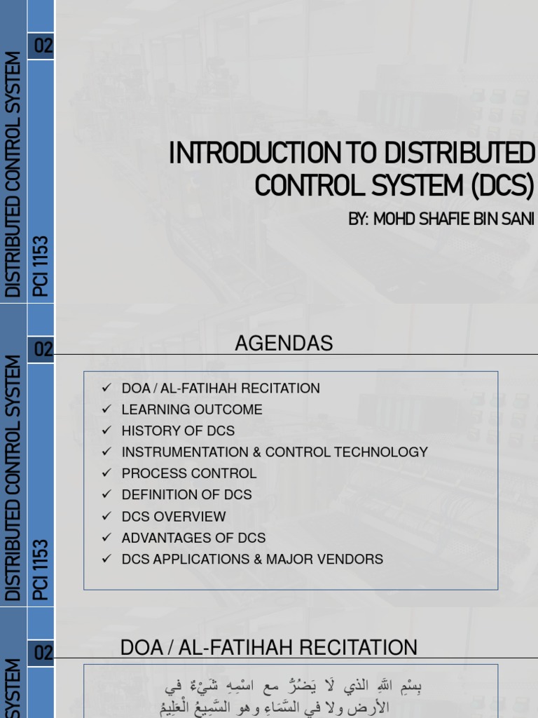 02 Dcs Introduction To Dcs Pdf Systems Science Systems Theory