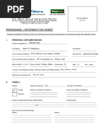 Bio-Data Form | PDF | Government And Personhood