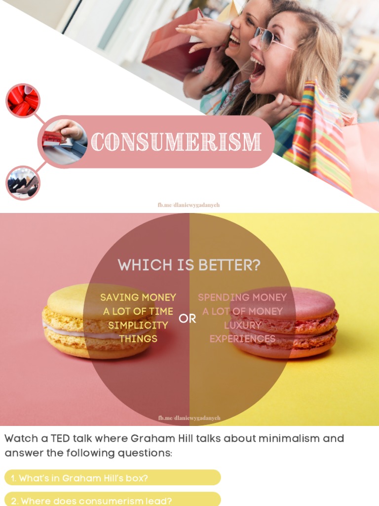 CONSUMERISM | PDF | Consumerism | Sustainability