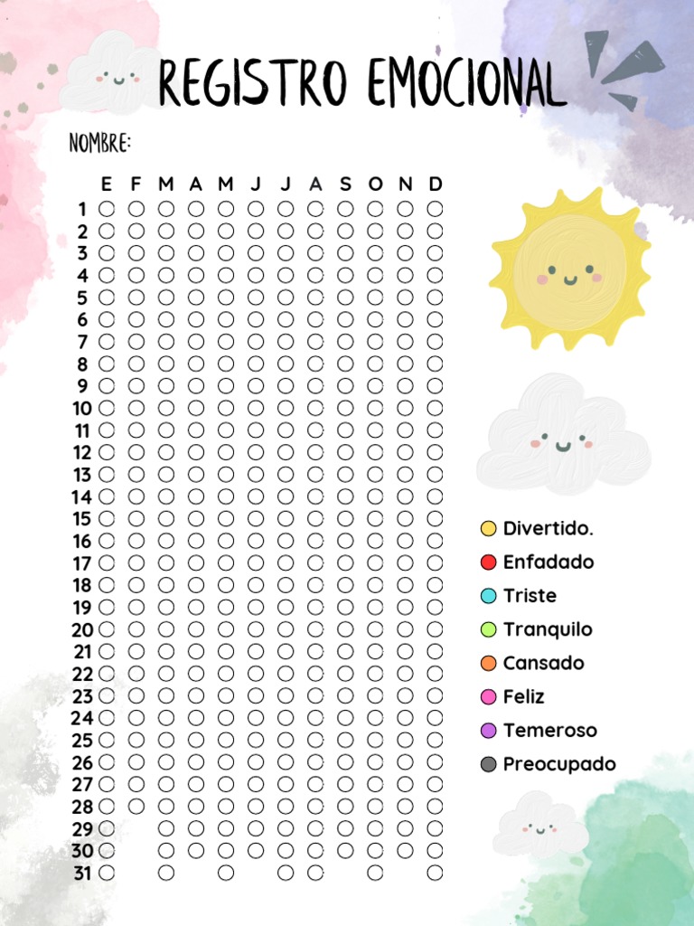 11. Registro Emocional | PDF