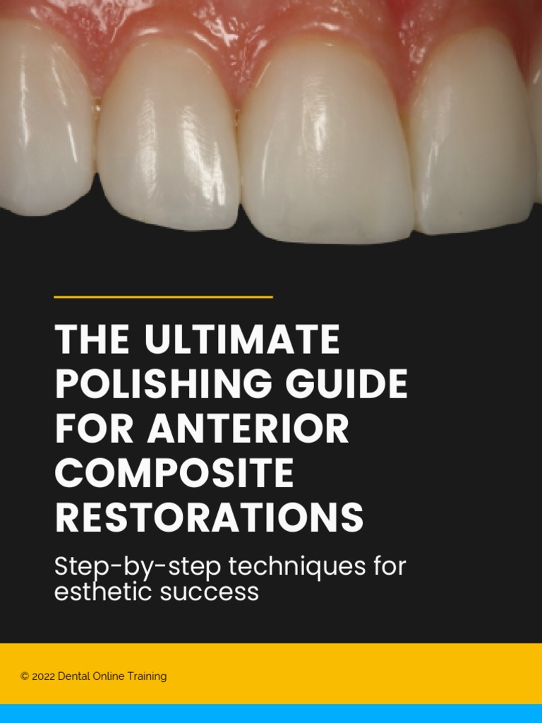 Polishing Guide - DOT | PDF | Tooth Enamel | Composite Material