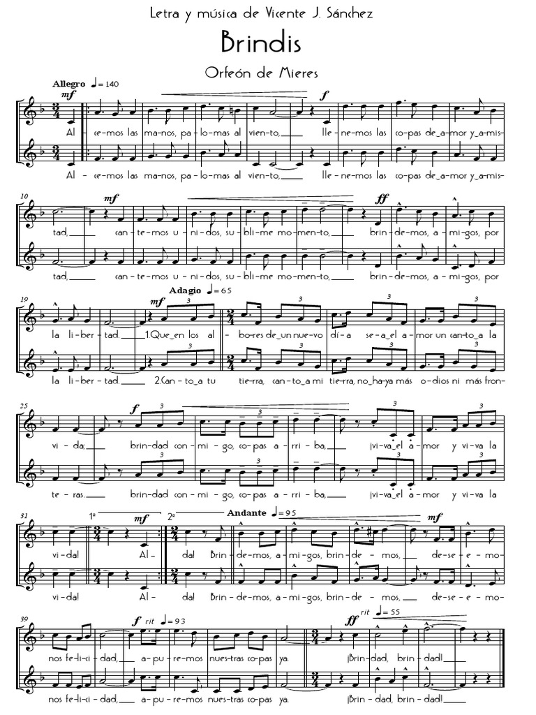 Brindis | PDF