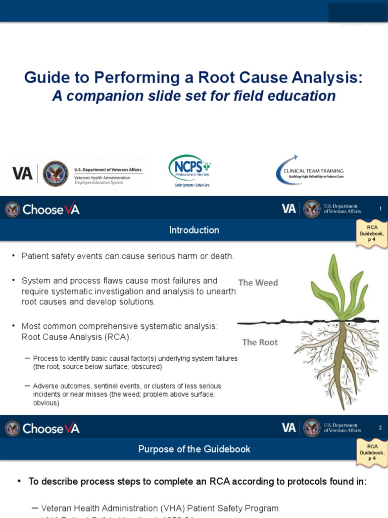 RCA Guidebook Accompanying SlideDeck - Feb - 2021 | PDF | Causality ...