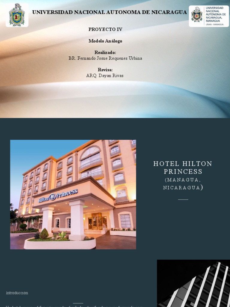 Modelo analogo Hotels Princess.pptx | PDF | Hotel