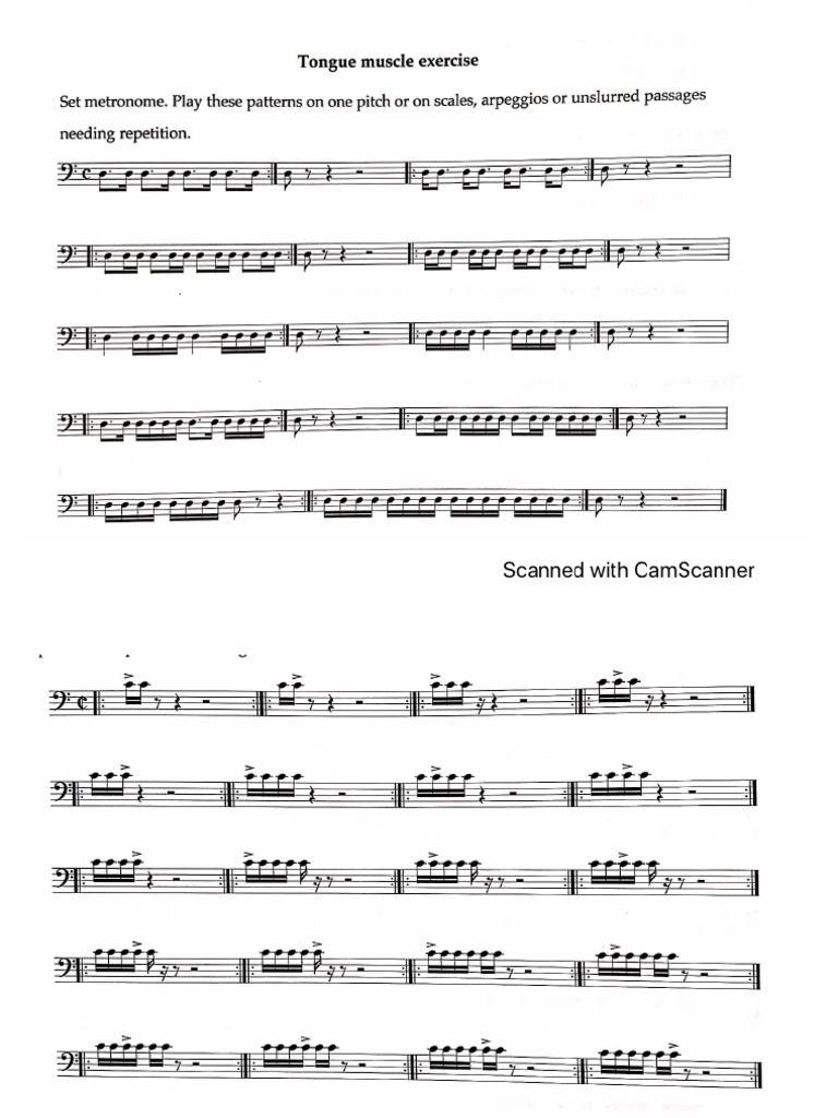 Tongue Muscle Exercise Pdf Pdf