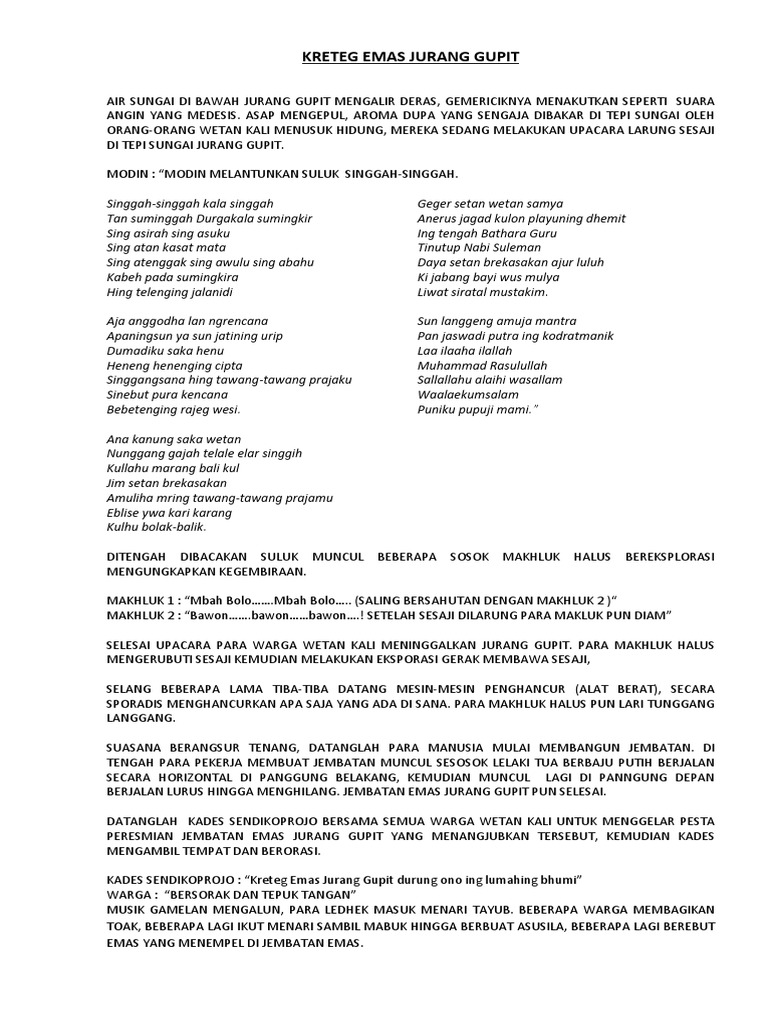 Upacara Larung dan Jembatan Emas | PDF | Seni | Agama & Spiritualitas