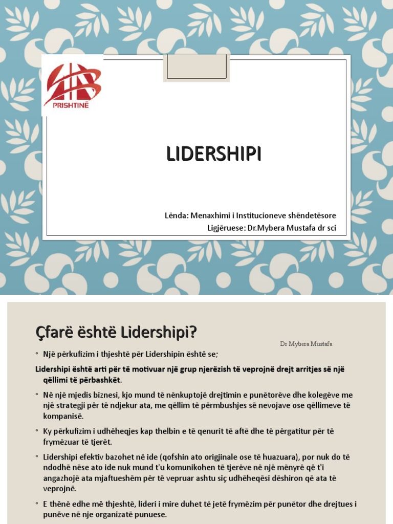 Lidershipi | PDF