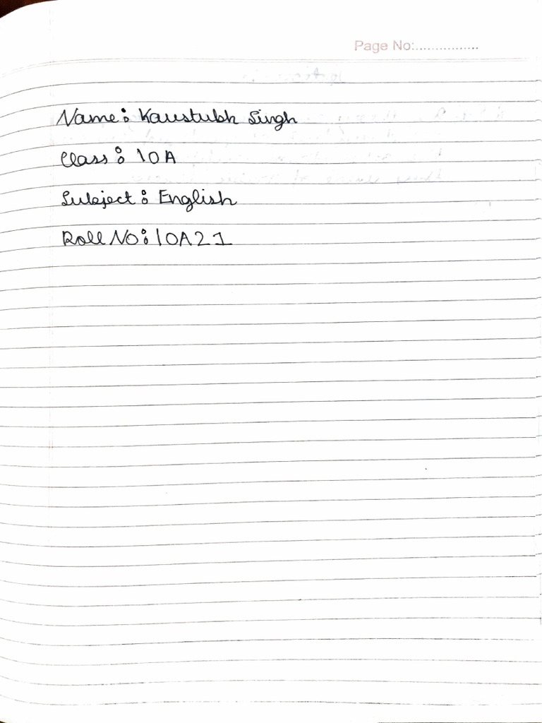 Kaustubh Singh-10A-English UT3 | PDF Kaustubh Singh-10A-English UT3 | PDF