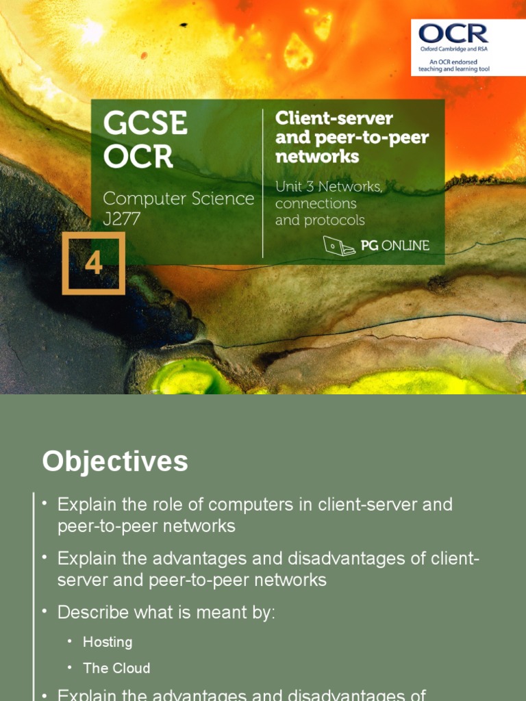 T4 Client-Server Networks | PDF | Peer To Peer | Client–Server Model