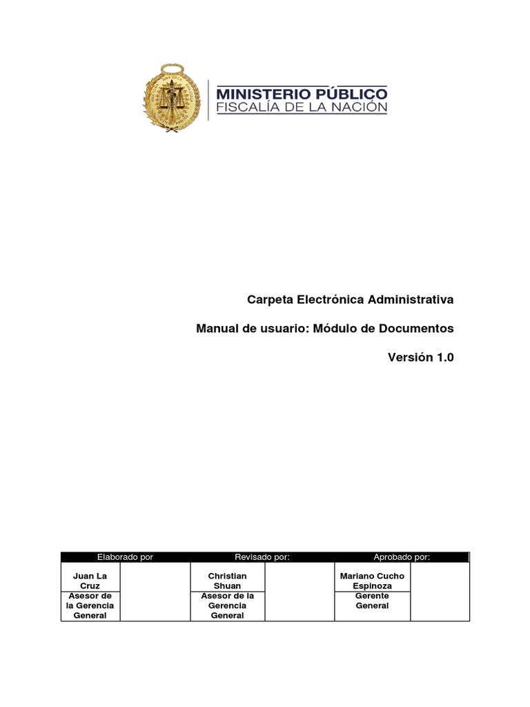 Manual de Usuario CEA - Modulo Documentos | PDF | Contraseña | Archivo ...