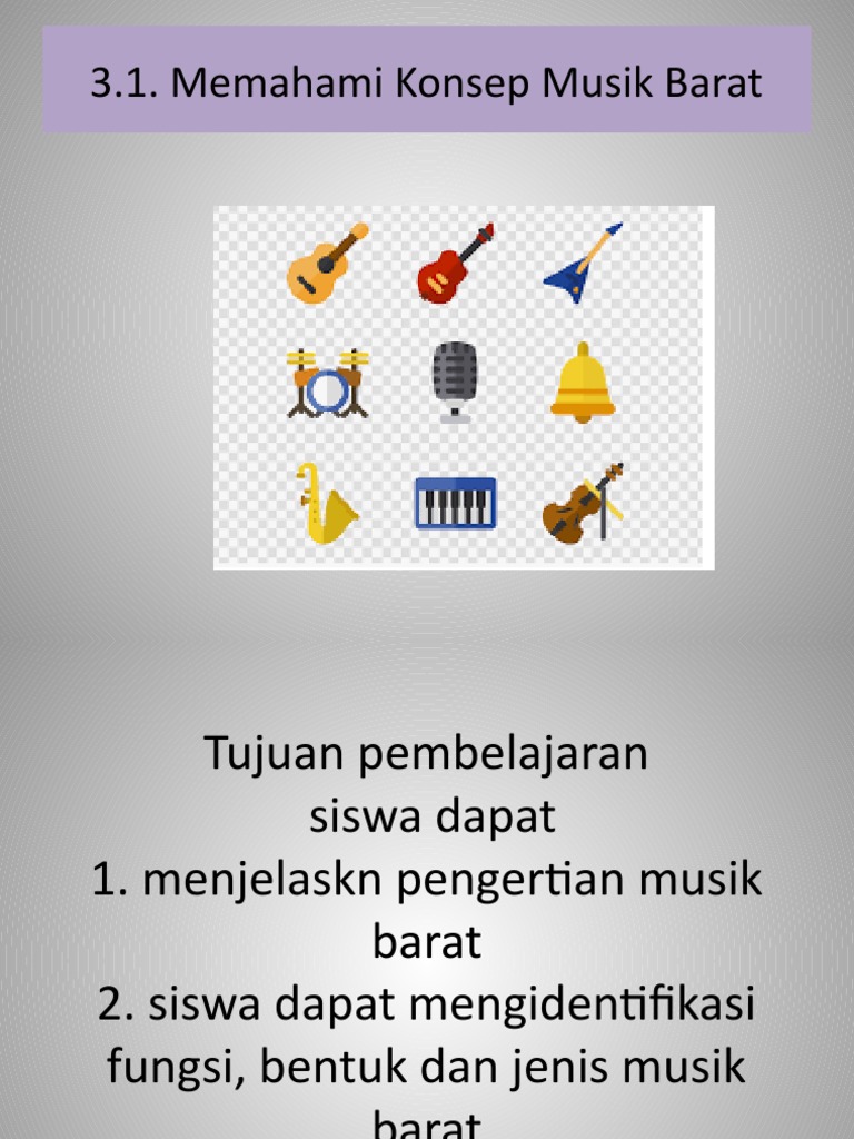 Pengertian dan Jenis Musik Barat | PDF | Ilmu Sosial