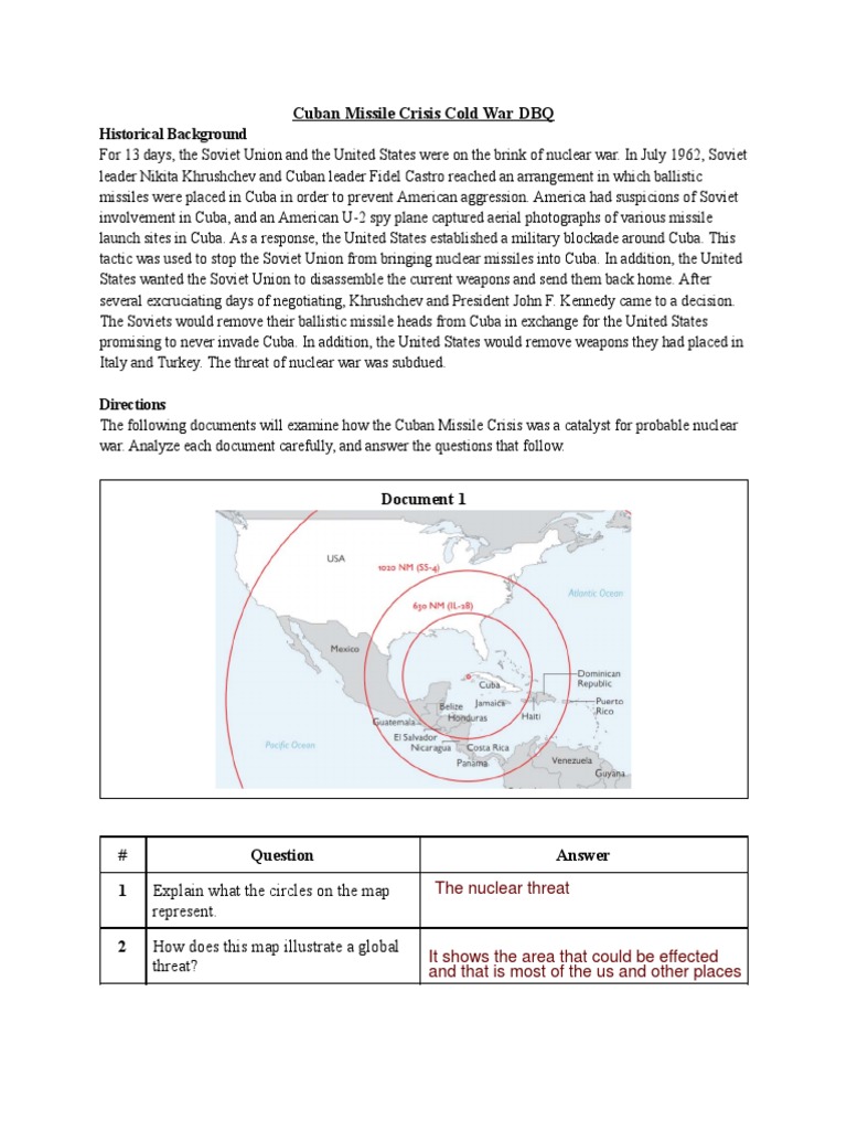 Khrushchev's Use of Turkey in Crisis | PDF | Cuban Missile Crisis ...