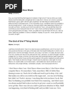 DNA Act III LEAH Monologue | PDF