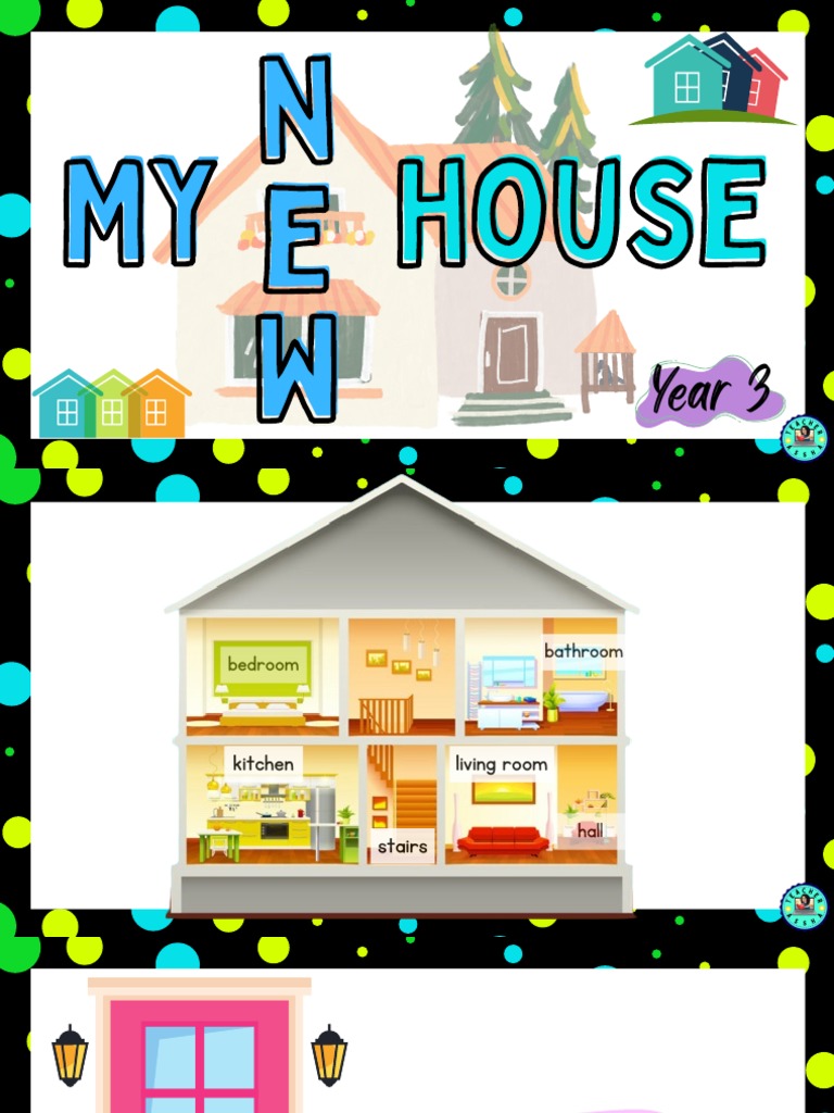 Year 3 My New House Worksheet | PDF | Wellness