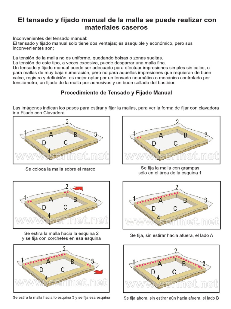 Tensado Manual PDF | PDF