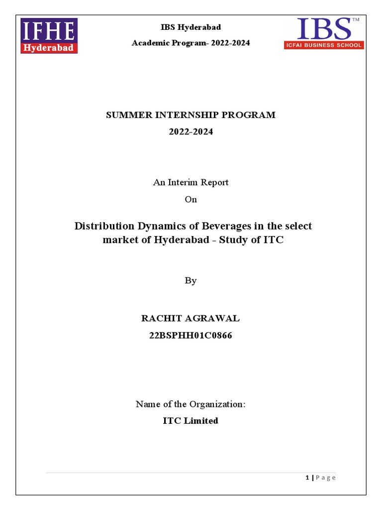 FINAL Interim Report | PDF | Business
