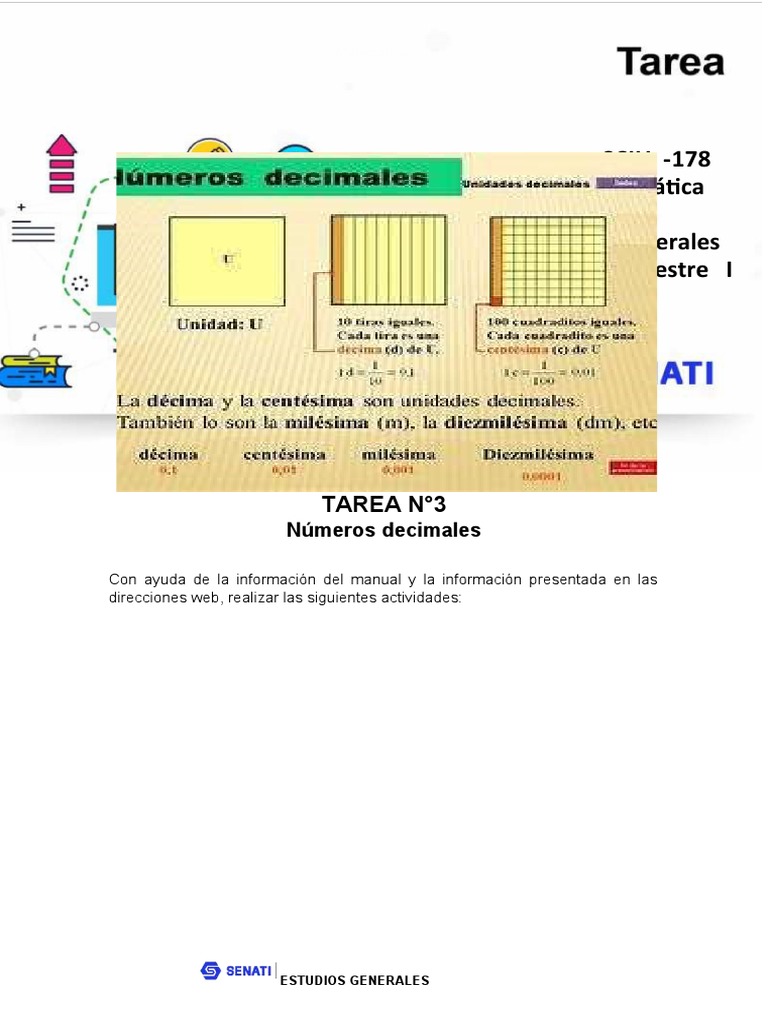 TAREA DE MATEMATICA UNIDAD 3 | PDF