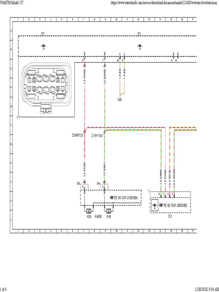 E2 Wiring With | PDF