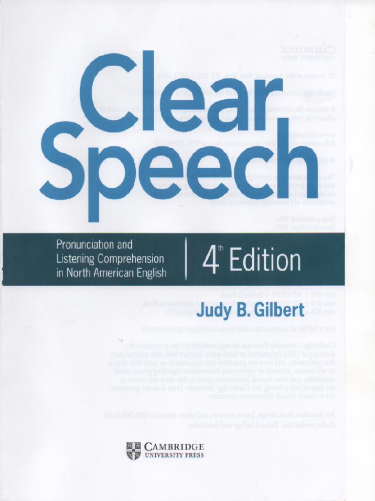 Clear Speech Program Overview | PDF