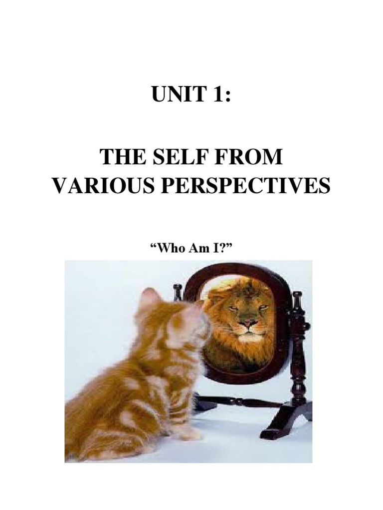 Module 2 Sociological Pdf Pdf Self Concept Self