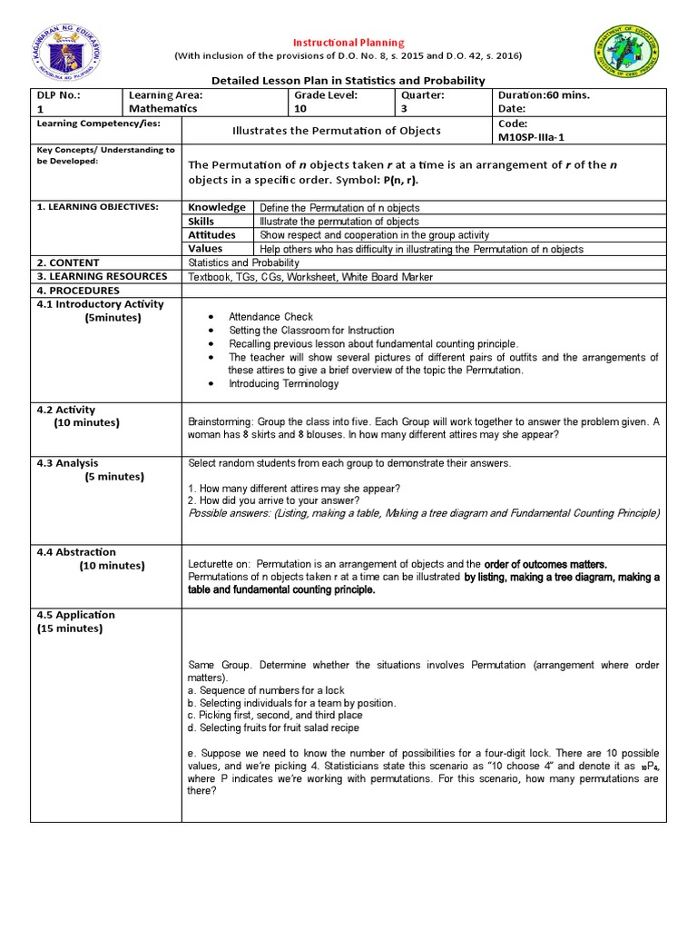 [title] Teaching Permutations Through Group Activities And Real World Examples Pdf