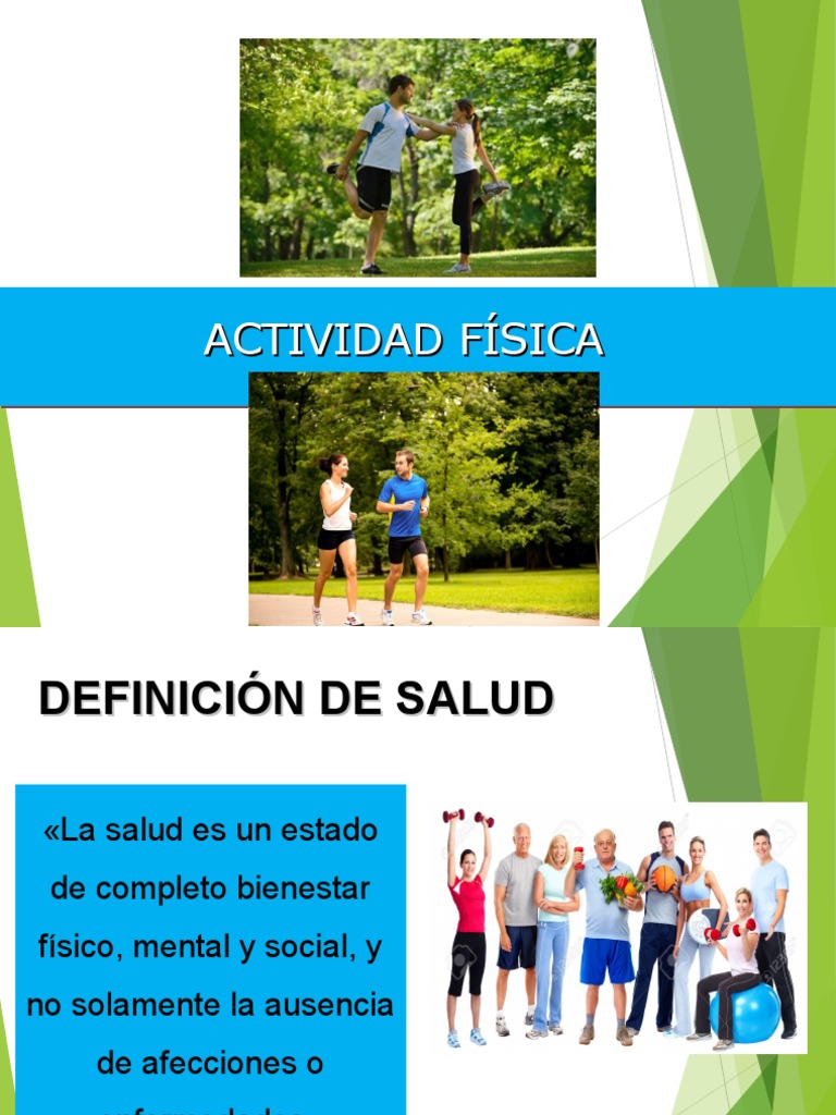 Presentacion Actividad Fisica | PDF | Ritmo cardiaco | Comportamiento