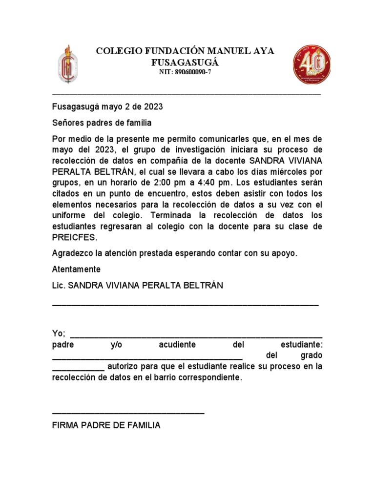 Formato Permiso de Salida | PDF