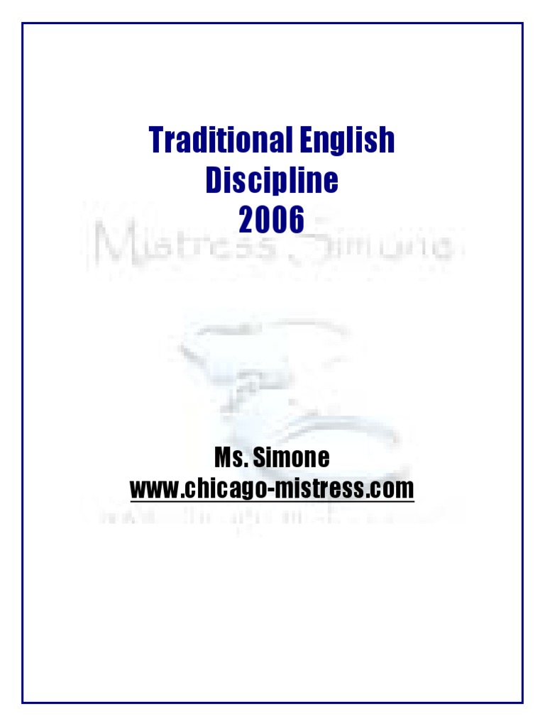 Traditional English Discipline | Download Free PDF | Punishments ...
