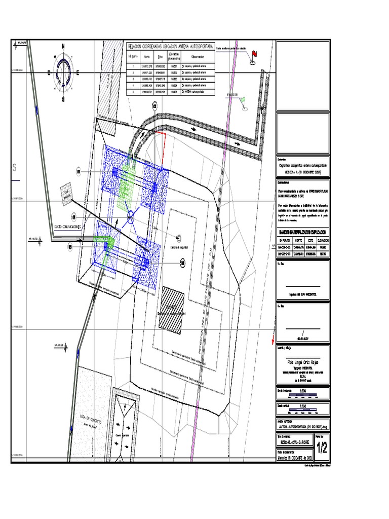 PLANO TOPOGRAFICO-Modelo PDF | PDF
