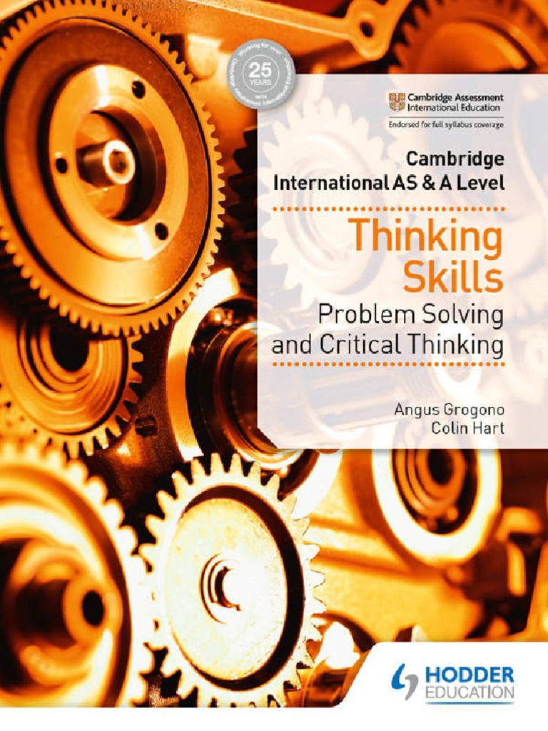 Cambridge International AS & A Level Thinking Skills PDF | Download Free PDF | Critical Thinking ...