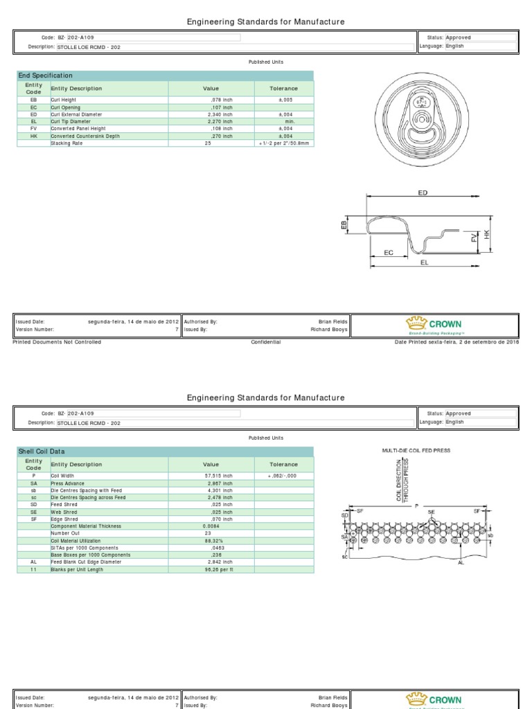ESM - End - B64 - LOE | PDF | Inch | Engineering Tolerance