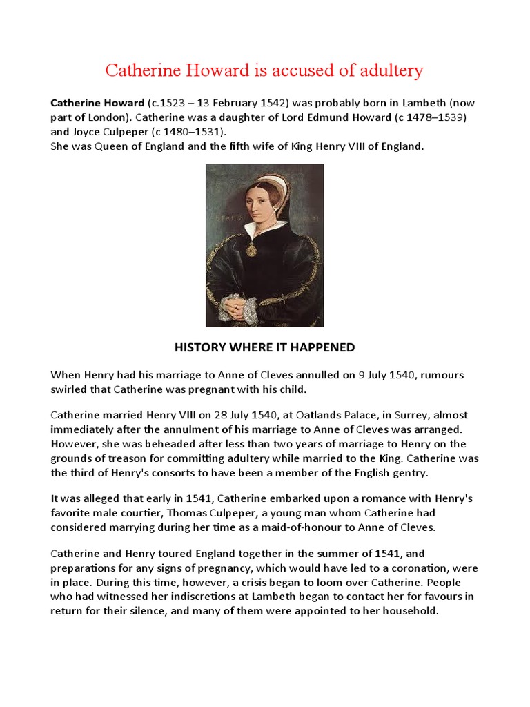 Catherine Howard | PDF